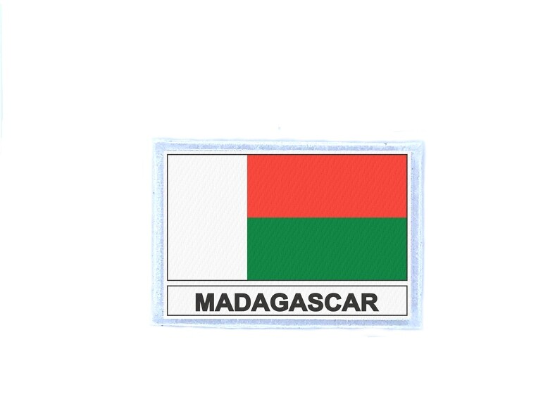 Patch Badge Printed Flag RM Madagascar | eBay