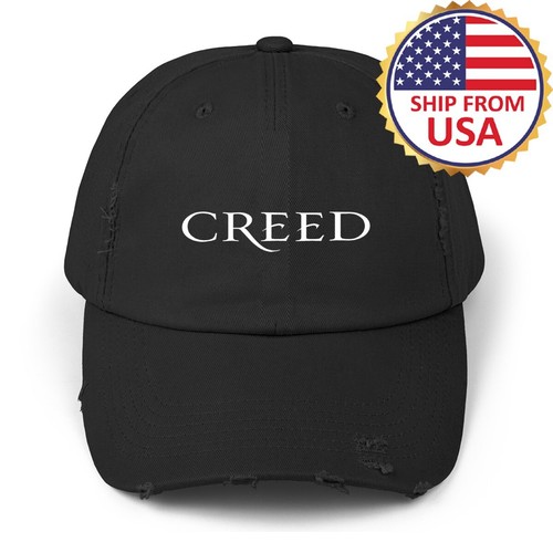 CREED My Own Prison Black Distressed Hat Baseball Cap | eBay