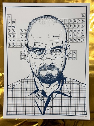 Hollywood TV Respect the Chemistry Blue Sky B Breaking Bad Art Tim ...
