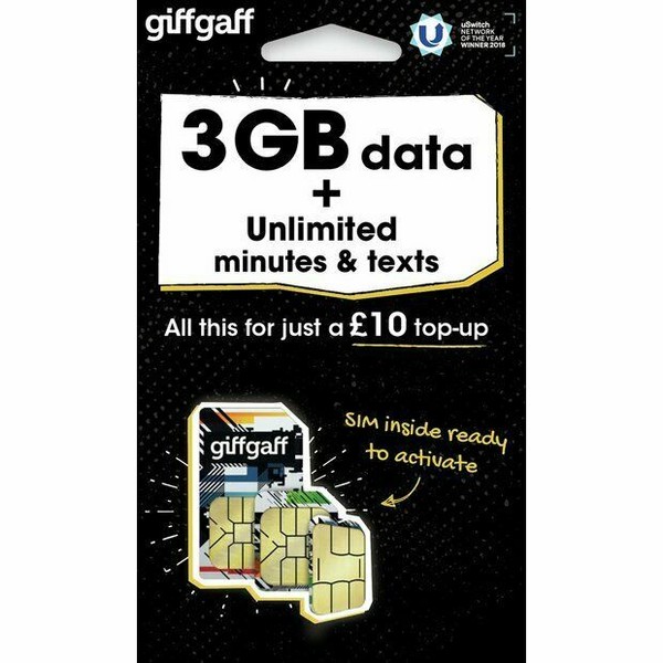 giffgaff Sim Card (737925346974) for sale online | eBay