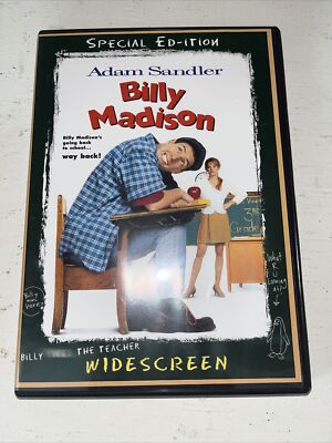 Billy Madison (DVD, 1995) Adam Sandler Widescreen 25192545023| eBay