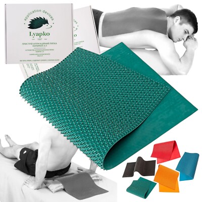 LYAPKO Acupressure Mat Acupuncture Applicator Rug Massager Most Big ...