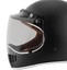 Full Face GDM Rebel Retro Vintage Motorcycle Helmet DOT Matte Black ...