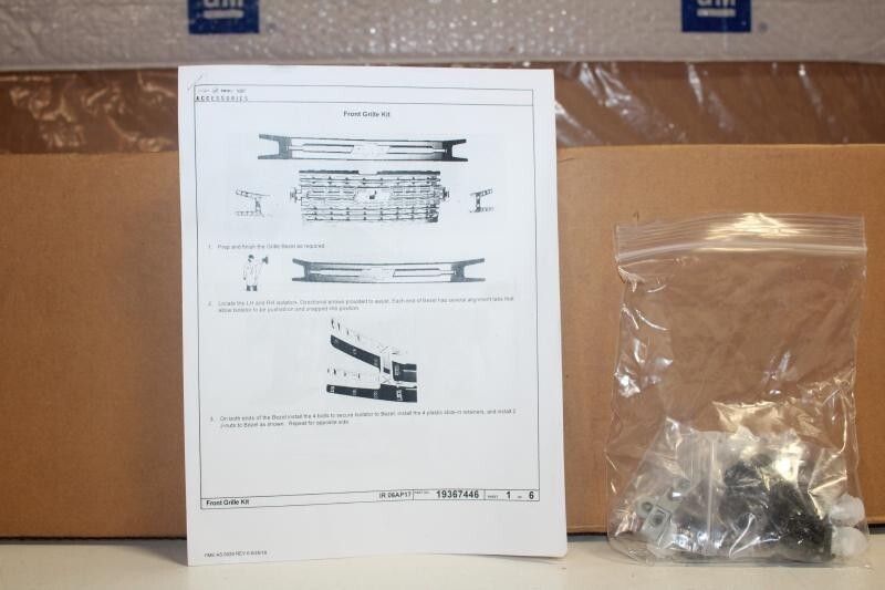 2019 - 2021 Chevy Silverado 1500 Grille KIT 84511036 OEM-NEW PRIMED | eBay