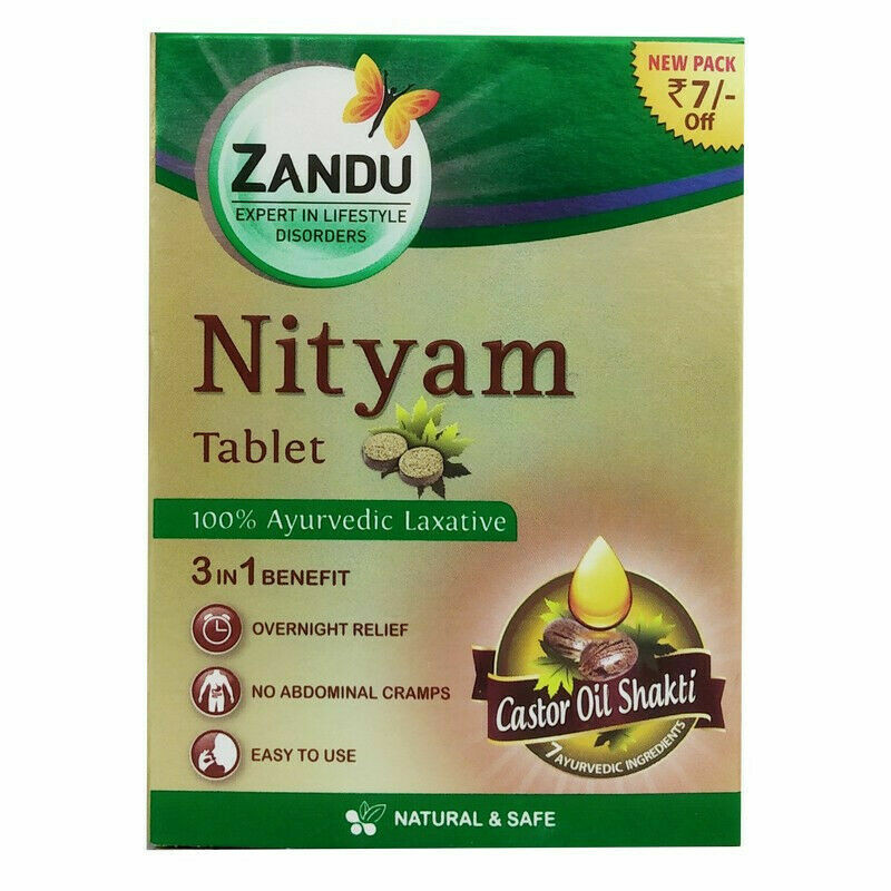 240 tabs Zandu Nityam Tablet | for gas, acidity, digestion - Free ...