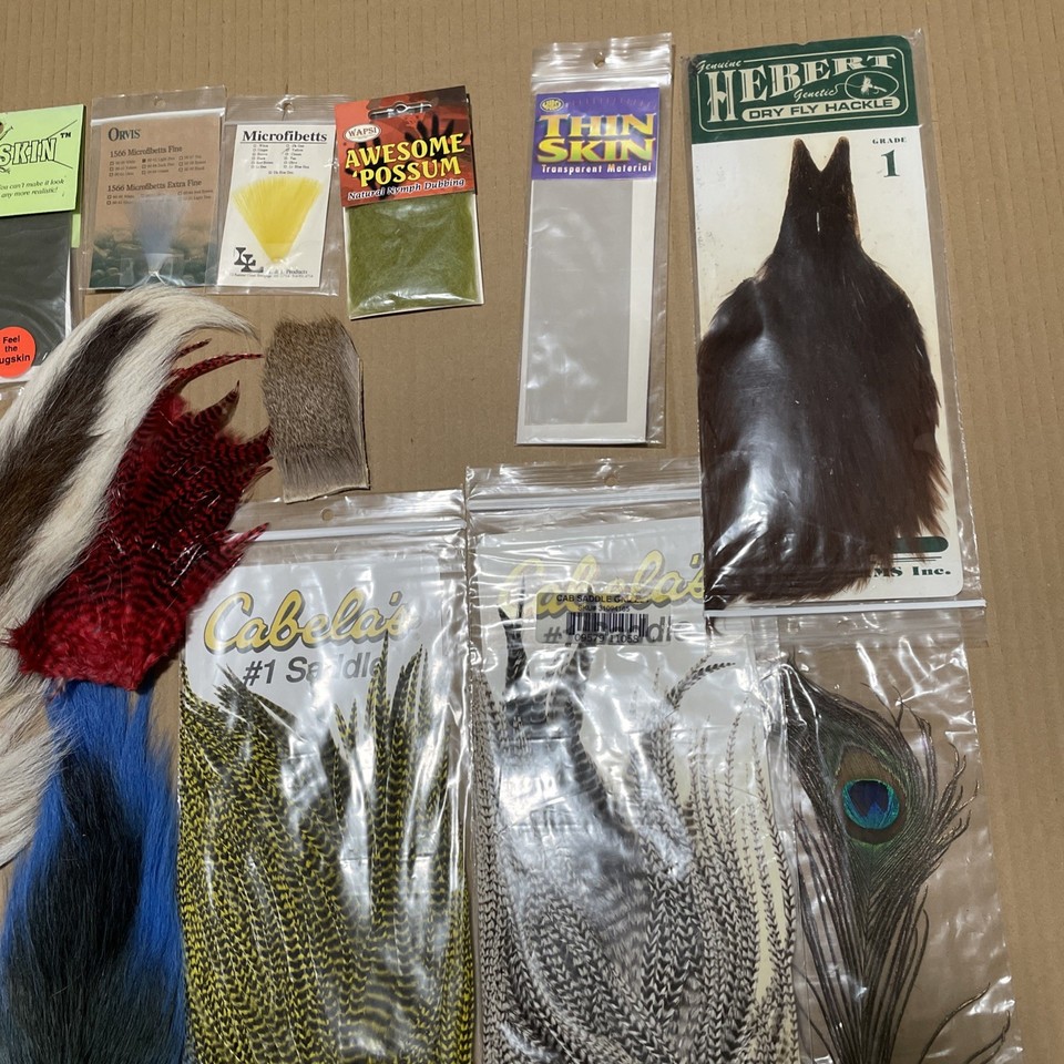 Fly Tying Lot of a lot of items | eBay