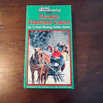 Favorite Christmas Carols - Good Housekeeping (VHS, 1989) | eBay