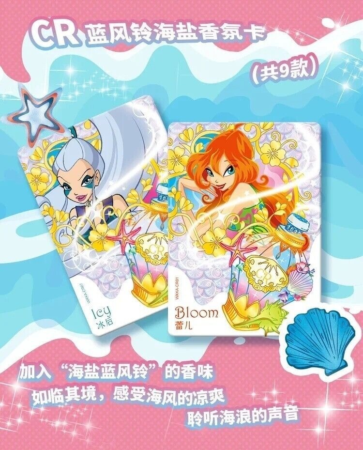 Winx Club Fairy Spirit Wonderland Card Anime Fairy Collection Trading ...