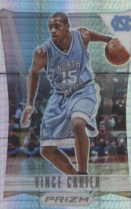 2021-22 Panini Prizm Draft Picks - Flashback Vince Carter #11 Hyper ...