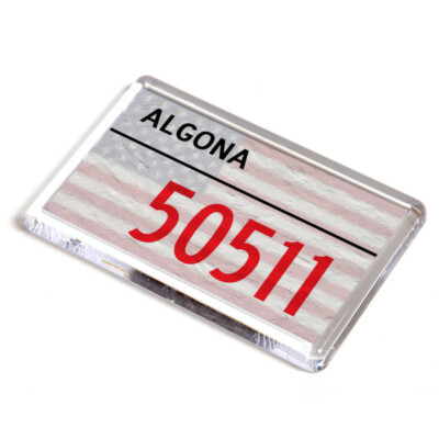FRIDGE MAGNET - Algona, 50511 - US Zip Code | eBay UK