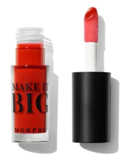 Morphe Make It Big Plumping Lip Gloss - "HAUTE RED" - Full Size/ New In ...