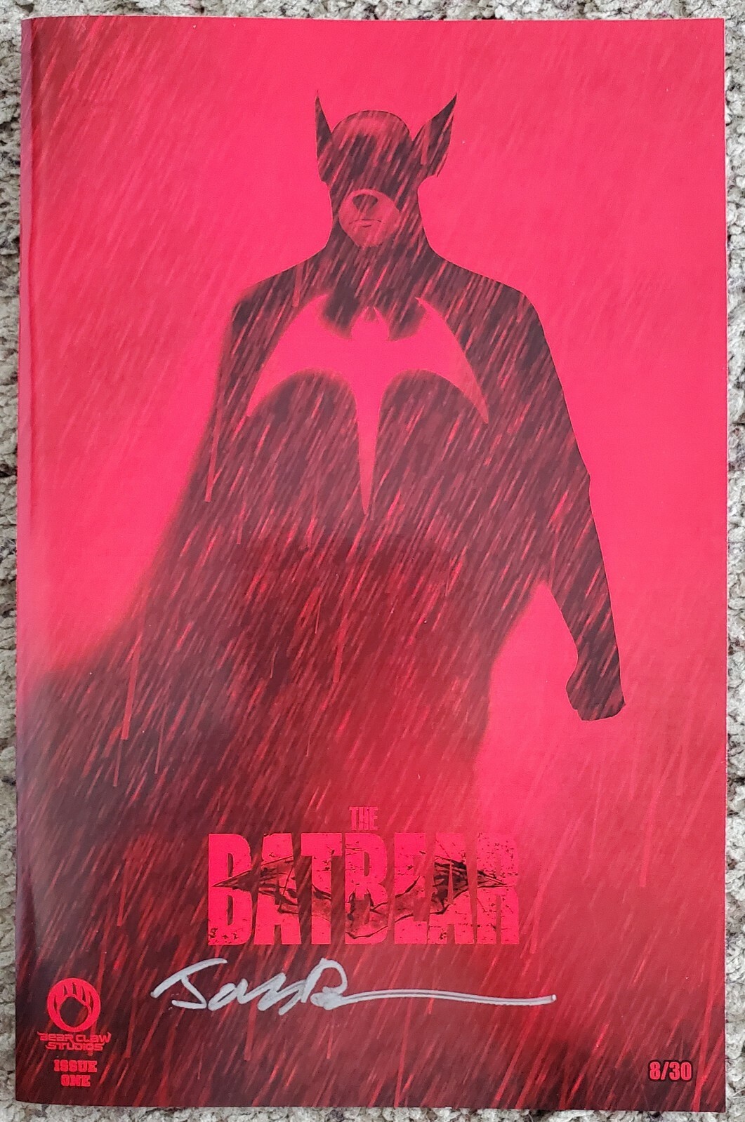 Batbear 1 signed Jacob Bear no COA The Batman Movie homage NM+/M LTD to ...