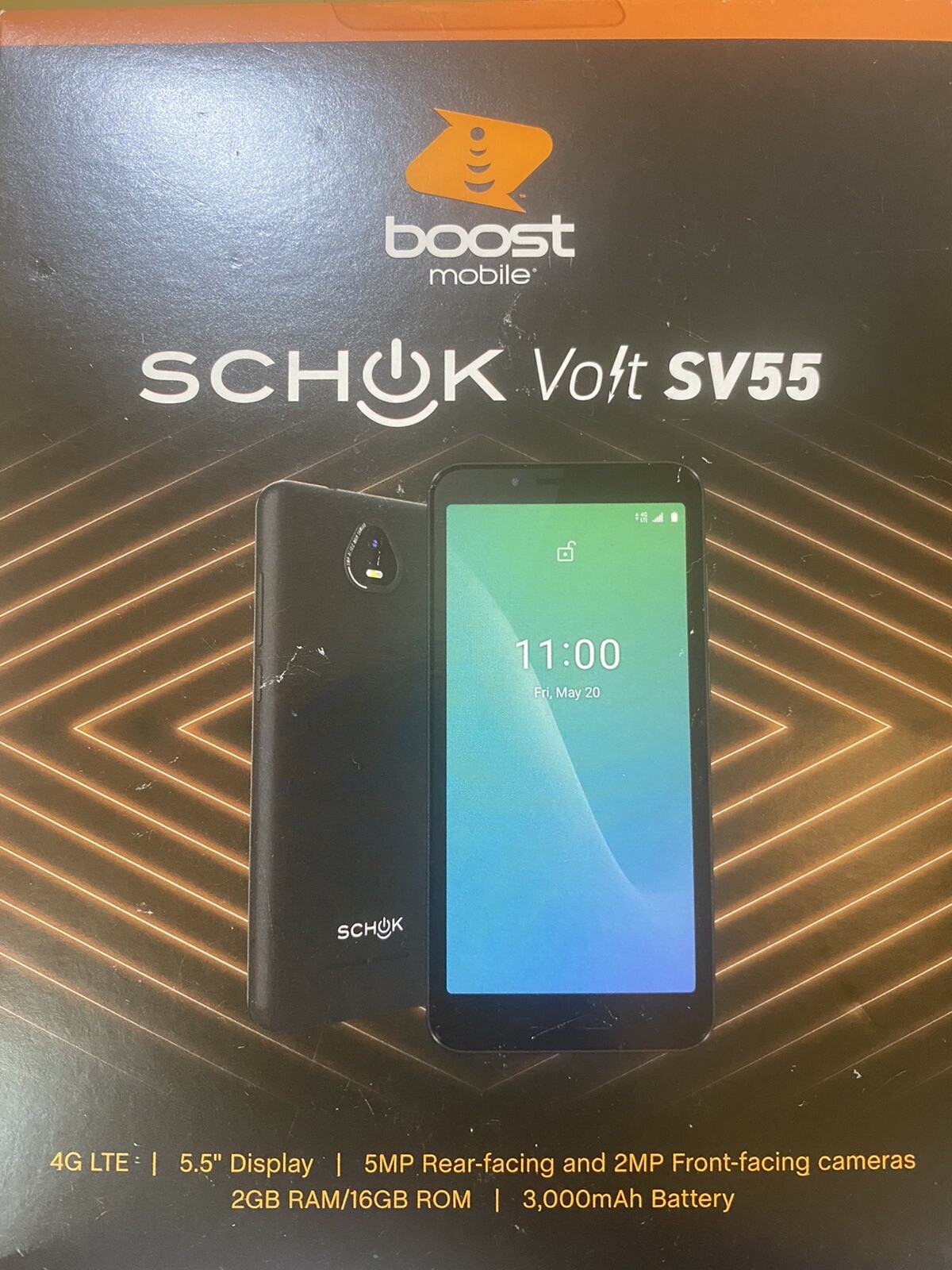 Volt SV55 - 16 GB - Black (Boost Mobile) for sale online | eBay