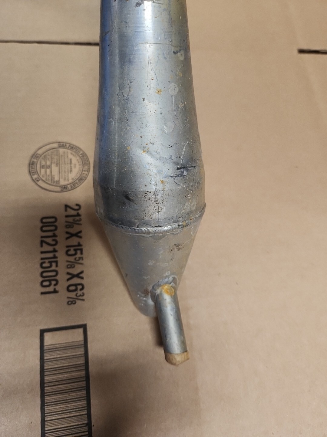 Vintage Rc 1/4 Scale Raco F1 Jackrabbit Quarter Tunned Pipe Muffler #2 ...