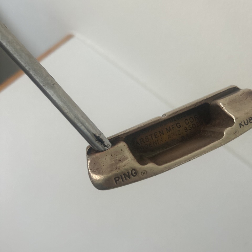 Ping Kushin 85029 Manganese Bronze Sound Slot 36” Putter Golf Club ...