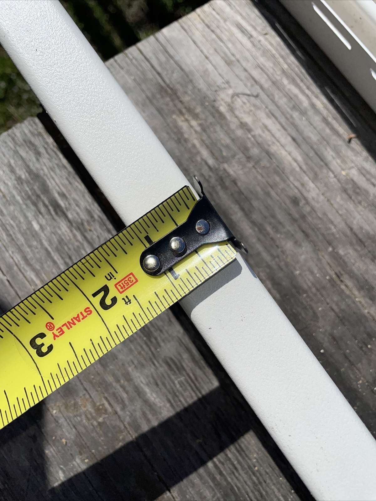 White /Herringbone vinyl J channel,unmarked. 1”x 1”x1 3/4”. | eBay