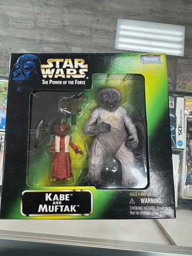 Star Wars Power of the Force Kabe And Muftak Figure Set 1998 Sealed ...