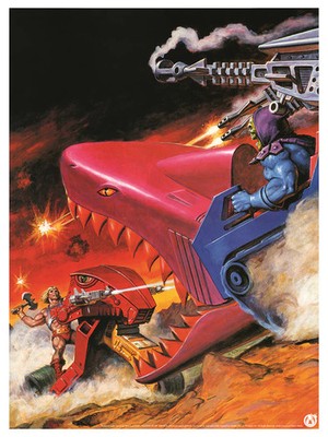 He-Man Land Shark Duel Power Variant by Earl Norem Ltd Edition x/175 ...