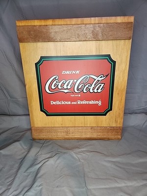 Vintage Authorized Coca Cola Wooden Cassette Cabinet With Shelves, Box ...