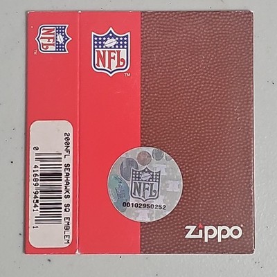 Zippo Lighter Sleeve #200NFL "Seahawks Sq Emblem", No Lighter | eBay