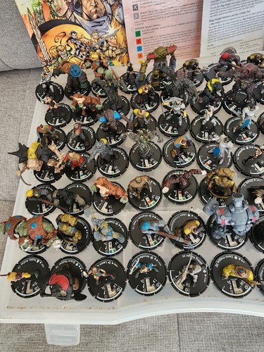 WizKids Mage Knight LOT OF 139 Mixed Figures Vintage Wiz Kids Toys Mini ...