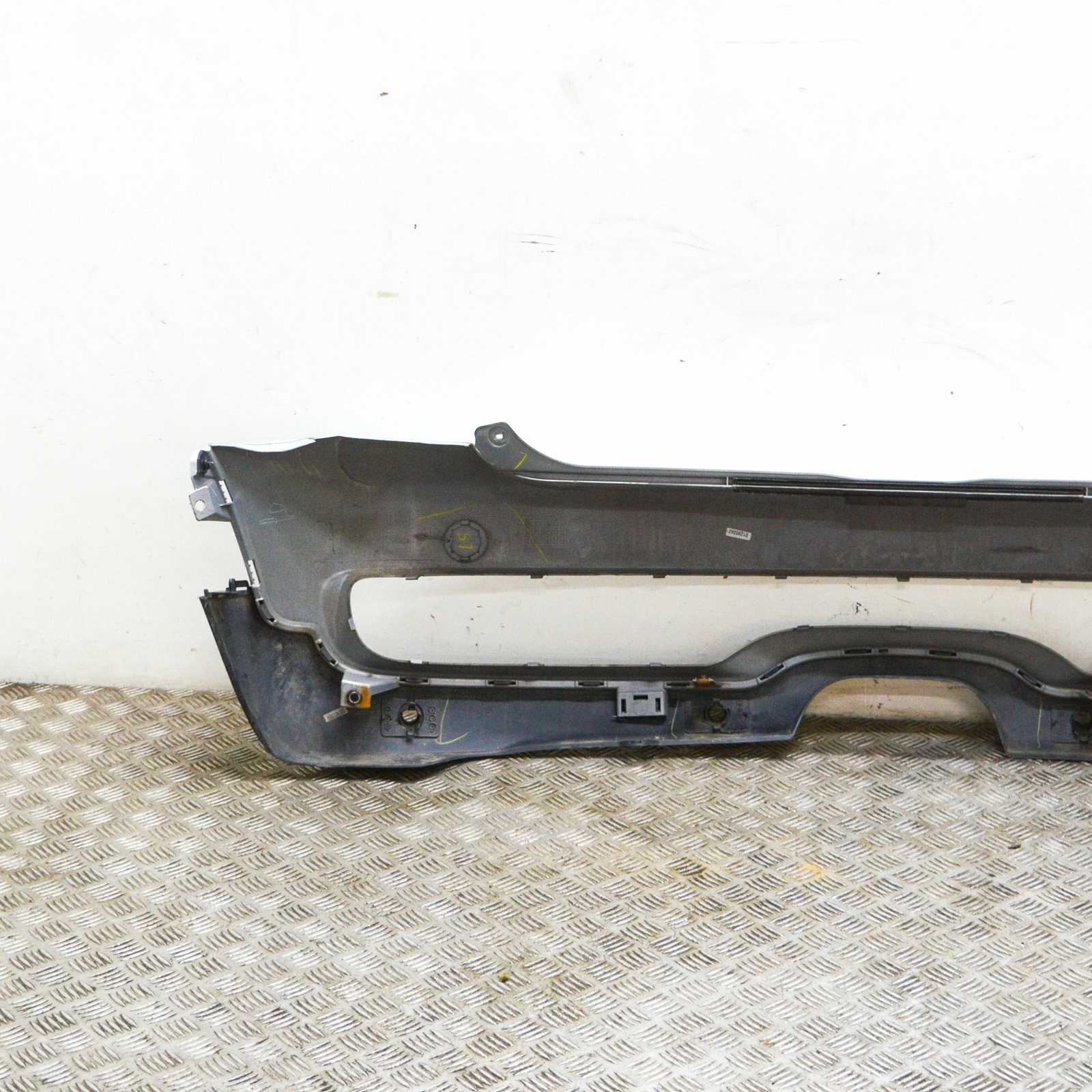 MINI Roadster R59 Cooper S Rear Bumper 7260588 2011 A62 white-silver ...
