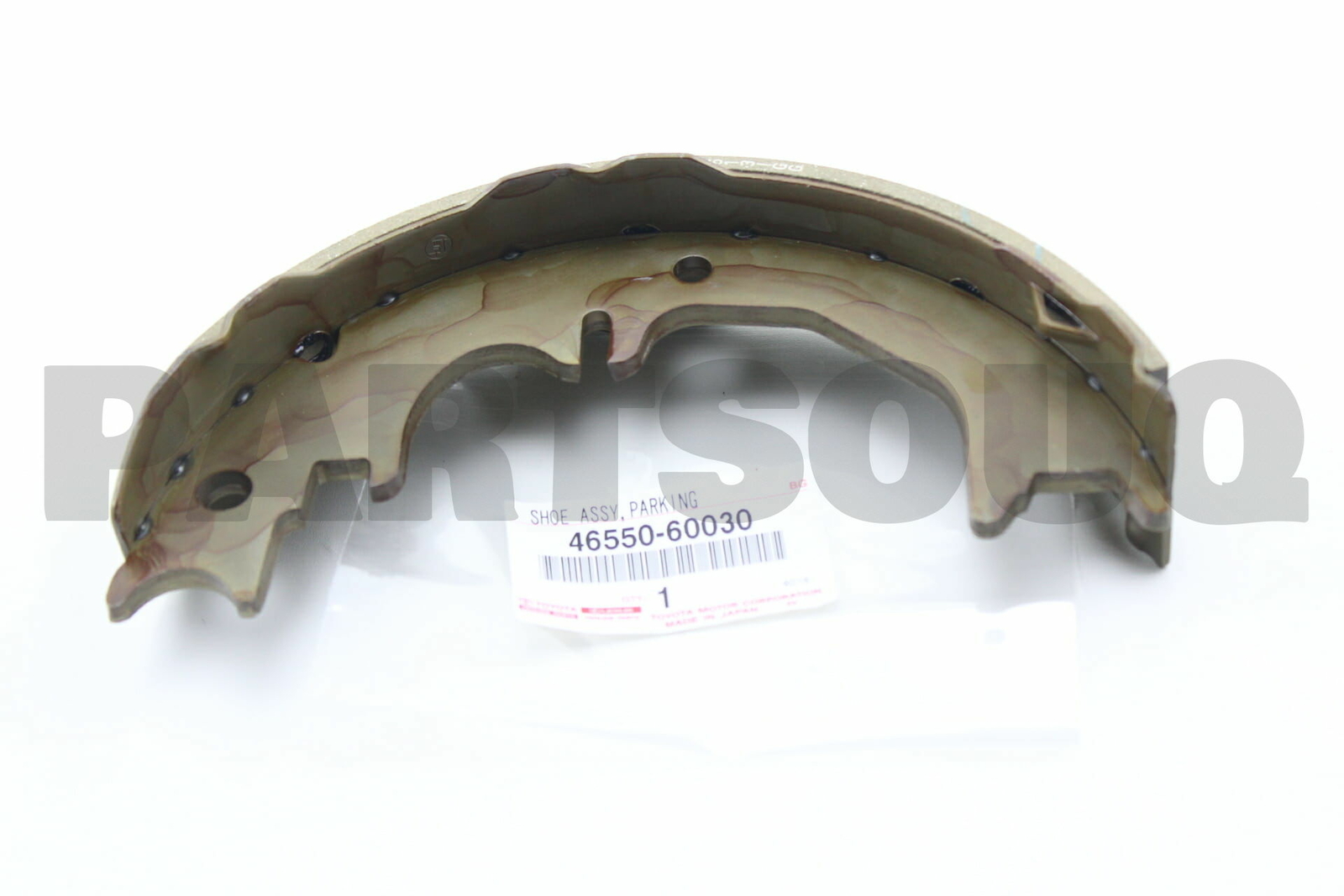 4655060030 Genuine Toyota SHOE ASSY, PARKING BRAKE NO.2, RH/LH 46550 ...