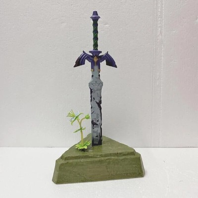 The Legend of Zelda Breath of the Wild Master Sword Statue Swing Mascot ...