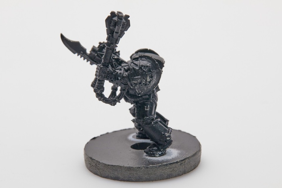 Vintage Warhammer 40k Chaos Space Marine Terminators 1989 Metal ...