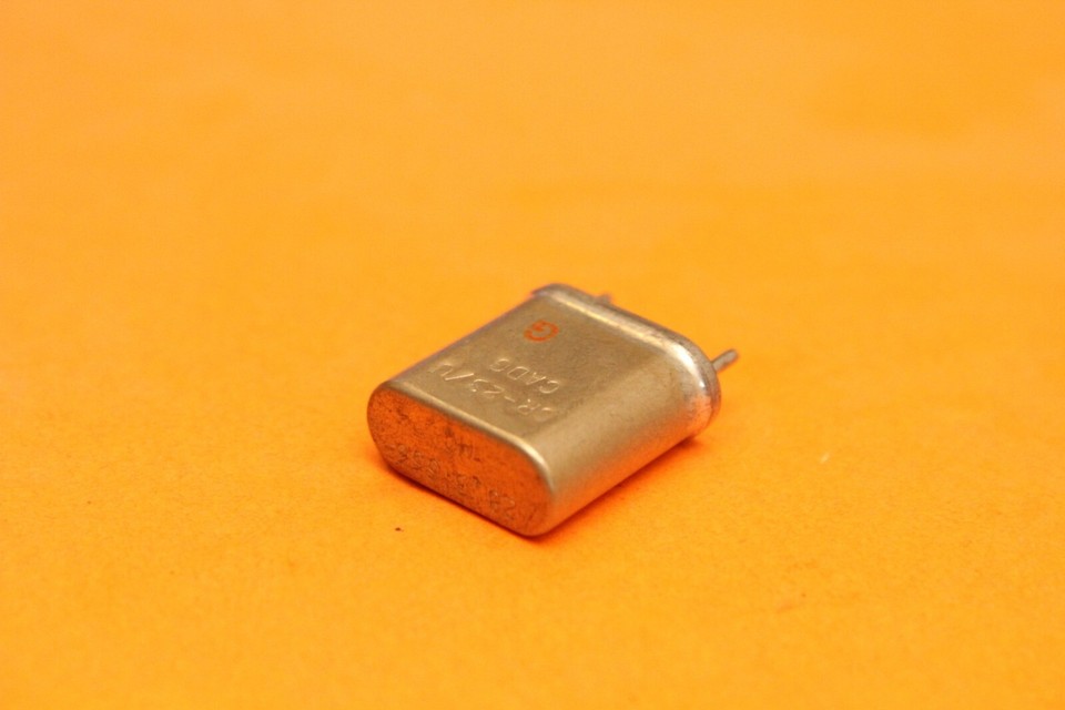 CRYSTAL - QUARTZ - 28316.66 kHz - 28.31666 MHz - CR-23/U case - ham ...