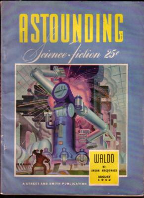 PULP: ASTOUNDING STORIES 1943 AUG ROBOT COVER STREET & SMITH VF | eBay