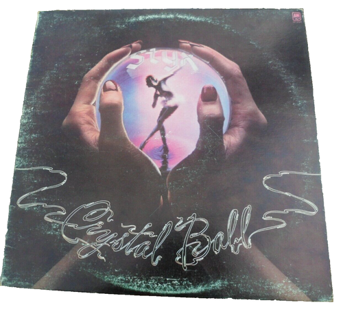 Styx Crystal Ball Record Album LP Vinyl A&M SP 4604 Inner Sleeve Rock ...
