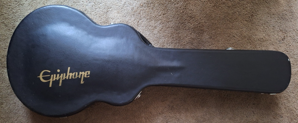 Epiphone Deluxe Archtop Hardshell Case for LP Style Guitars, Model ...