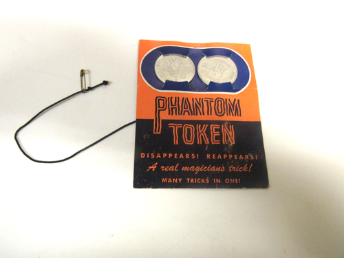 Vintage 1952 Phantom Token Magic Trick Unused | eBay