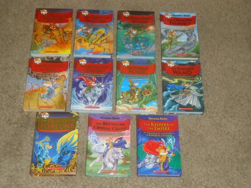 Lot 11 Geronimo Stilton the Kingdom of Fantasy Books created by ...