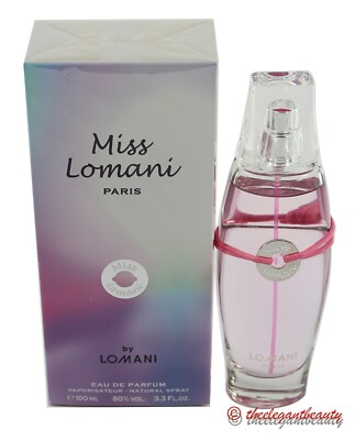 Miss Lomani By Lomani For Women Eau De Parfum Spray 3.4oz Spray New In ...