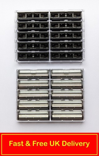20 x twin blade razor blades to fit G2, Trac 2, Boots, PII, Wilkinson ...