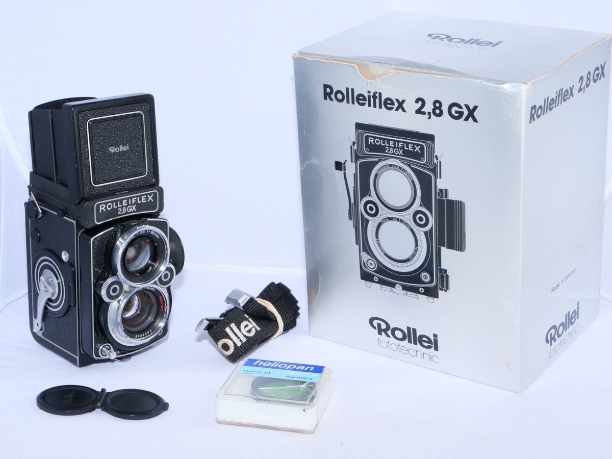 Rolleiflex 2.8GX Planar 6x6CM TLR film camera. BOX, Strap Rolleiflex 2.8GX Planar 6x6CM TLR film camera. BOX, Strap