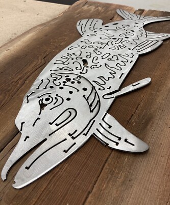 Northern Pike Metal Sign, Cabin Sign, Musky Sign, Metal Art | eBay