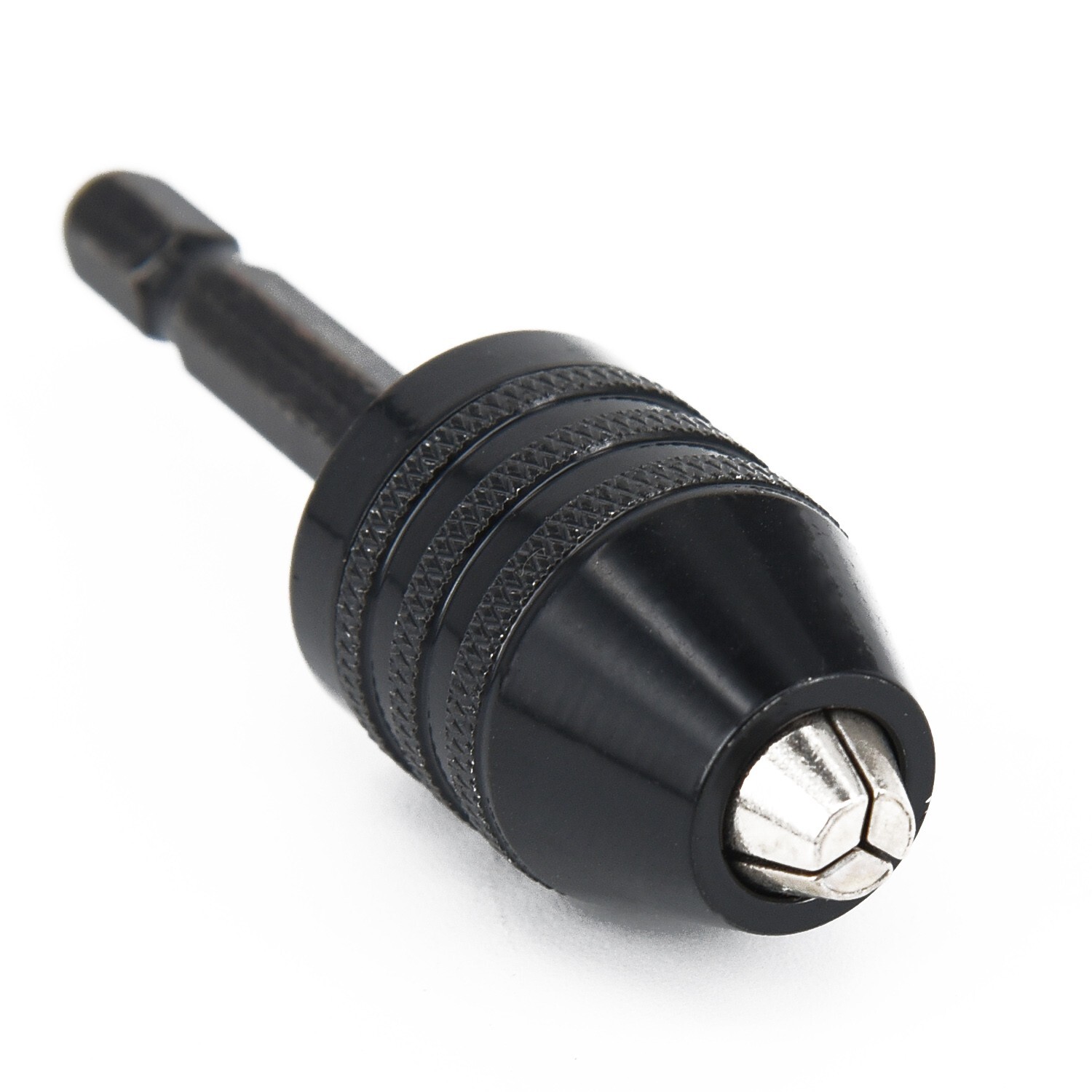 Convert Hexagonal Shank Screwdriver to Drill with Keyless Chuck Adapter ...