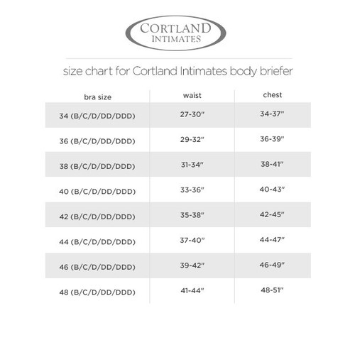 Cortland Intimates 8601 - Soft Cup Printed Comfort Body Briefer, Blush ...