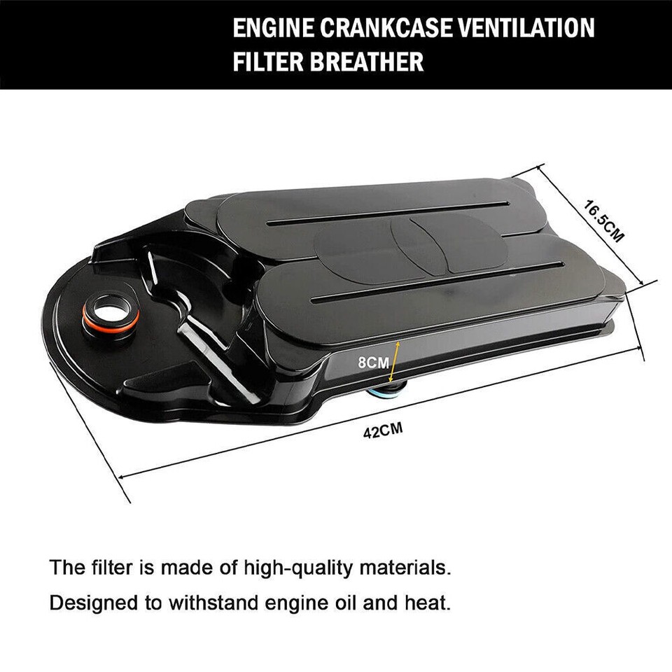 For Mopar 68002433AC Cummins Filter Crankcase Breather Element RAM 2500 ...