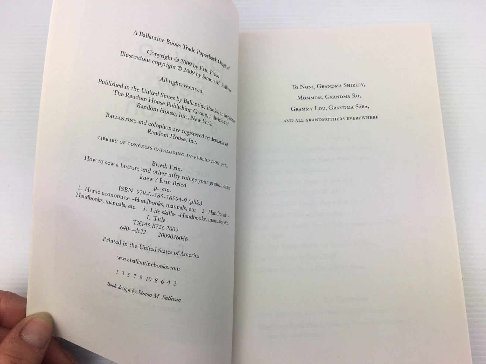 HOW TO SEW A BUTTON AND OTHER NIFT THINGS YOUR GRANDMOTHER KNOW, BY ...