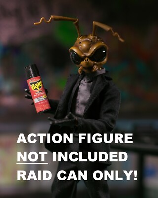 Raid Bug Spray Can Diorama PROP ONLY Mezco Gomez, Marvel Legends Scale ...
