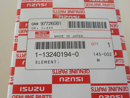 Genuine Isuzu 1132401940 Xref, Donaldson P502226 Fuel Cartridge | eBay ...