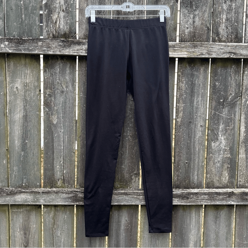 Collette Love Black Fleece Lined Leggings Small | eBay