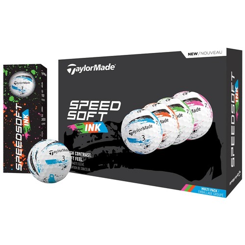 TaylorMade Golf Speed Soft Ink Multi Pack Golf Balls 197995000143| eBay