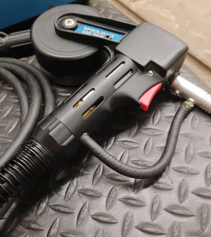 Miller Millermatic 180 230V MIG & Spoolmate 100 Spoolgun,Cart, Bottle ...