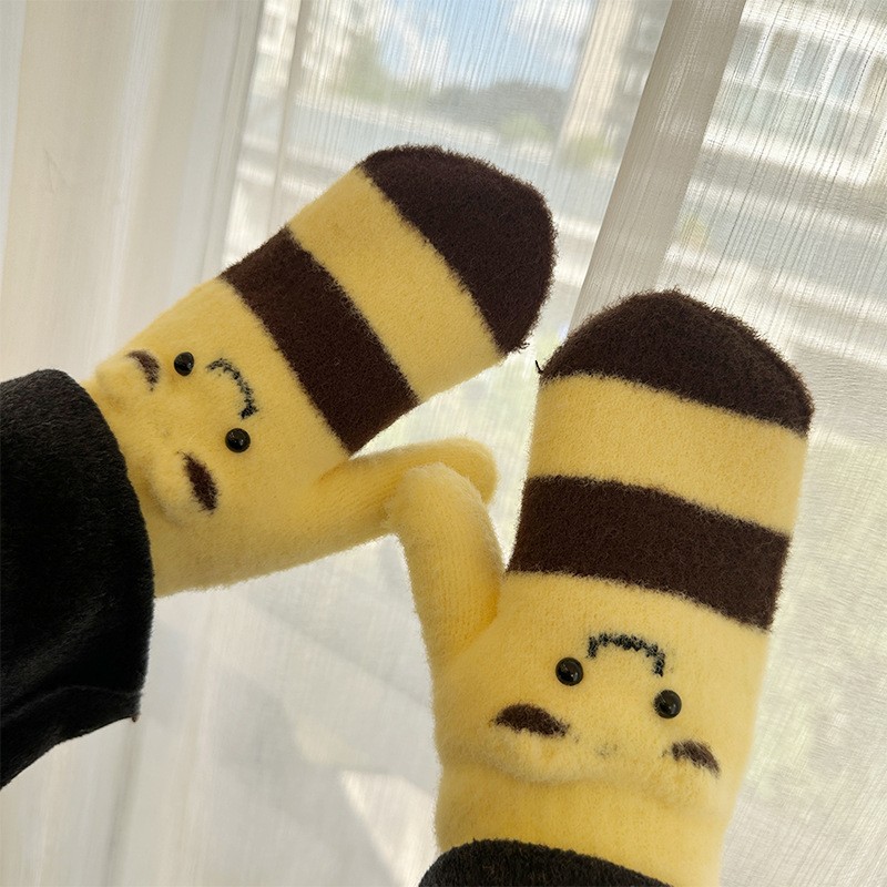 Silly Goose Gloves, Winter Funny Novelty Animals Gloves,Women Cute ...
