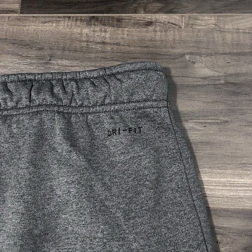 Nike Dri-Fit Fleece Mens Medium Training Pants Charcoal Heather 932253 ...